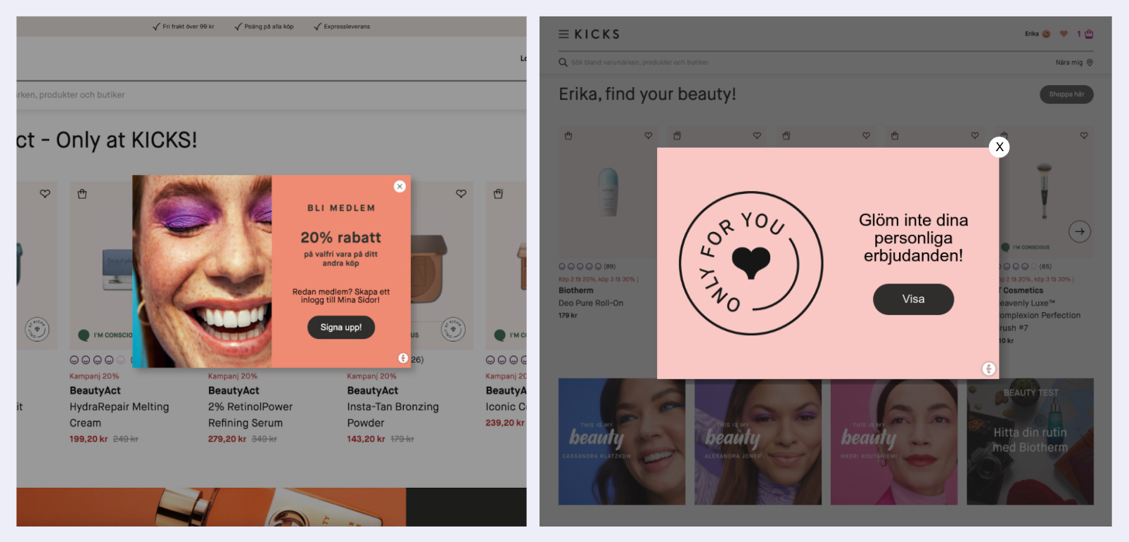 29 Amazing Examples of Ecommerce Personalization | Triggerbee